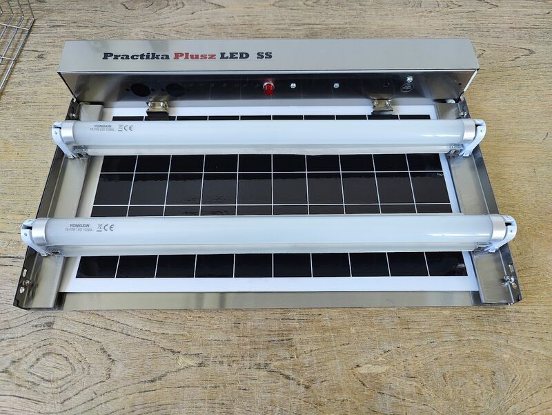 ÚJ TERMÉK !!! Practika Plusz LED rozsdamentes acél ragadólapos ...